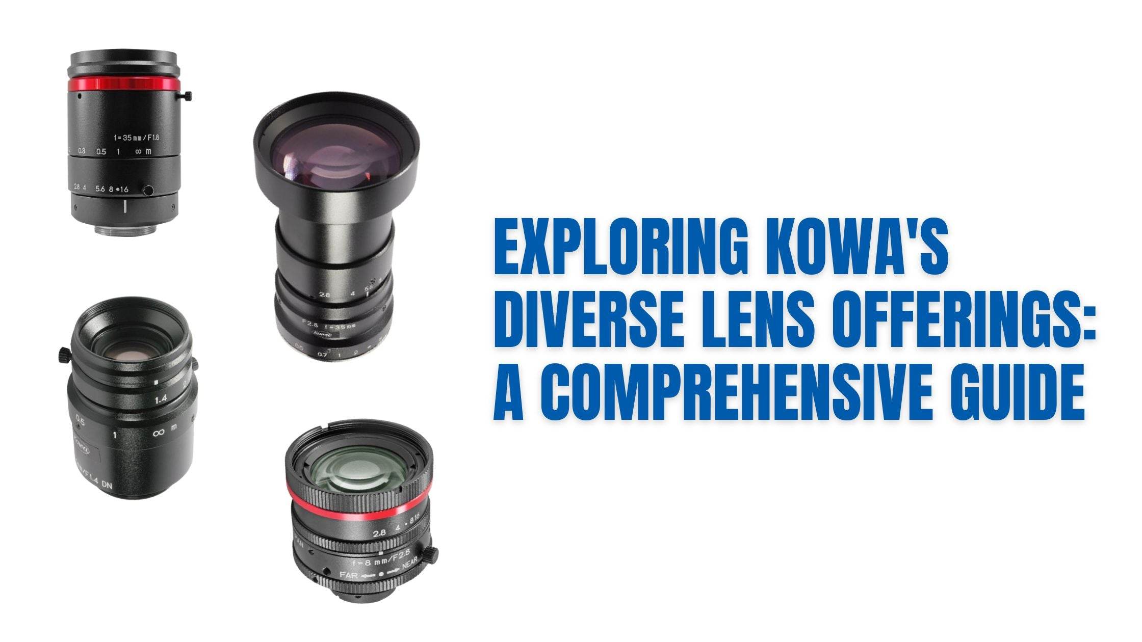 Kowa Machine Vision Lenses | USA Security Systems Inc.